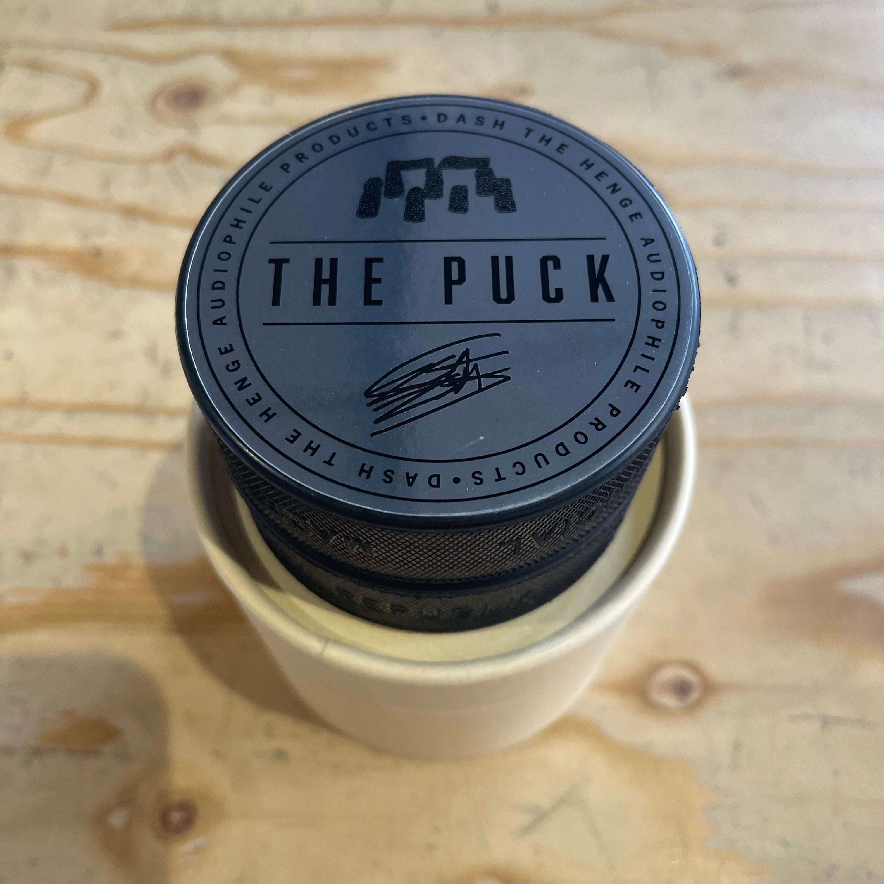 Vinyl Acoustic Stabilizer - The Puck – Dash The Henge Store