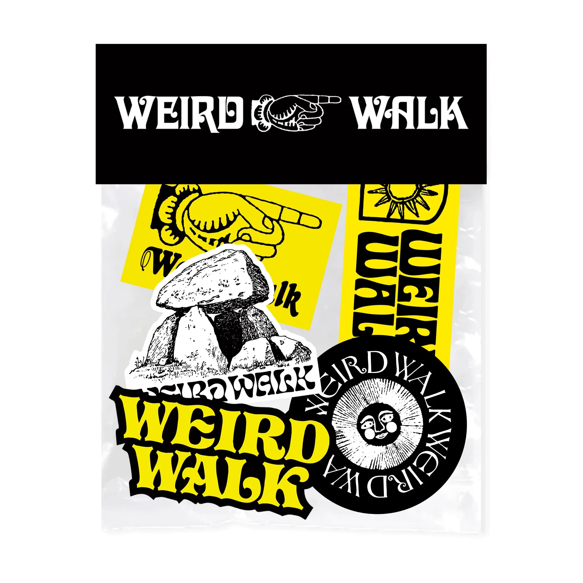 Weird Walk Sticker Pack – Dash The Henge Store